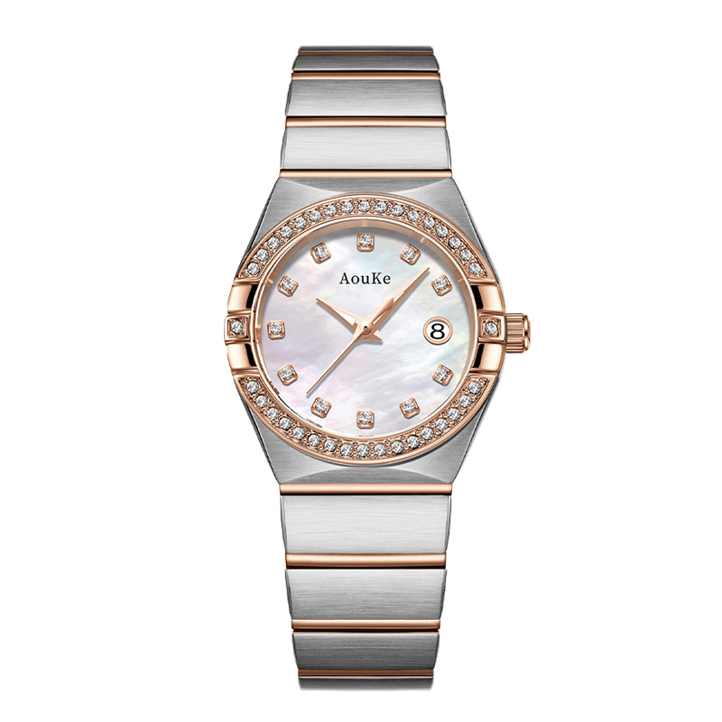 奥刻AouKe贝母系列 瑞士注册1836 时尚百搭女士腕表 - 奥刻